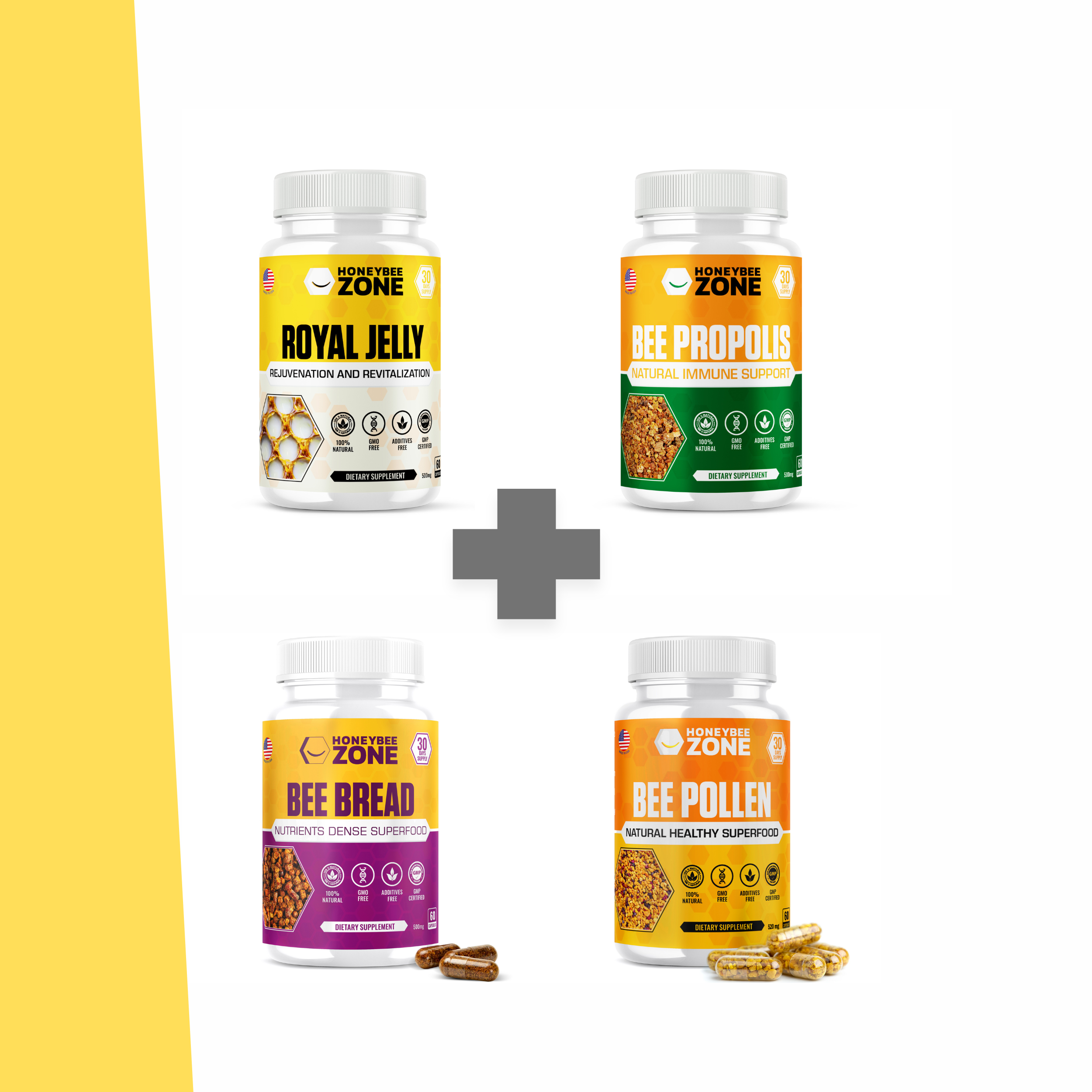 Bee Supplements Ultimate Bundle – HONEYBEEZONE